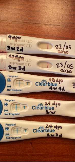 Line progression fading hcg pregnancy test - Glow Community