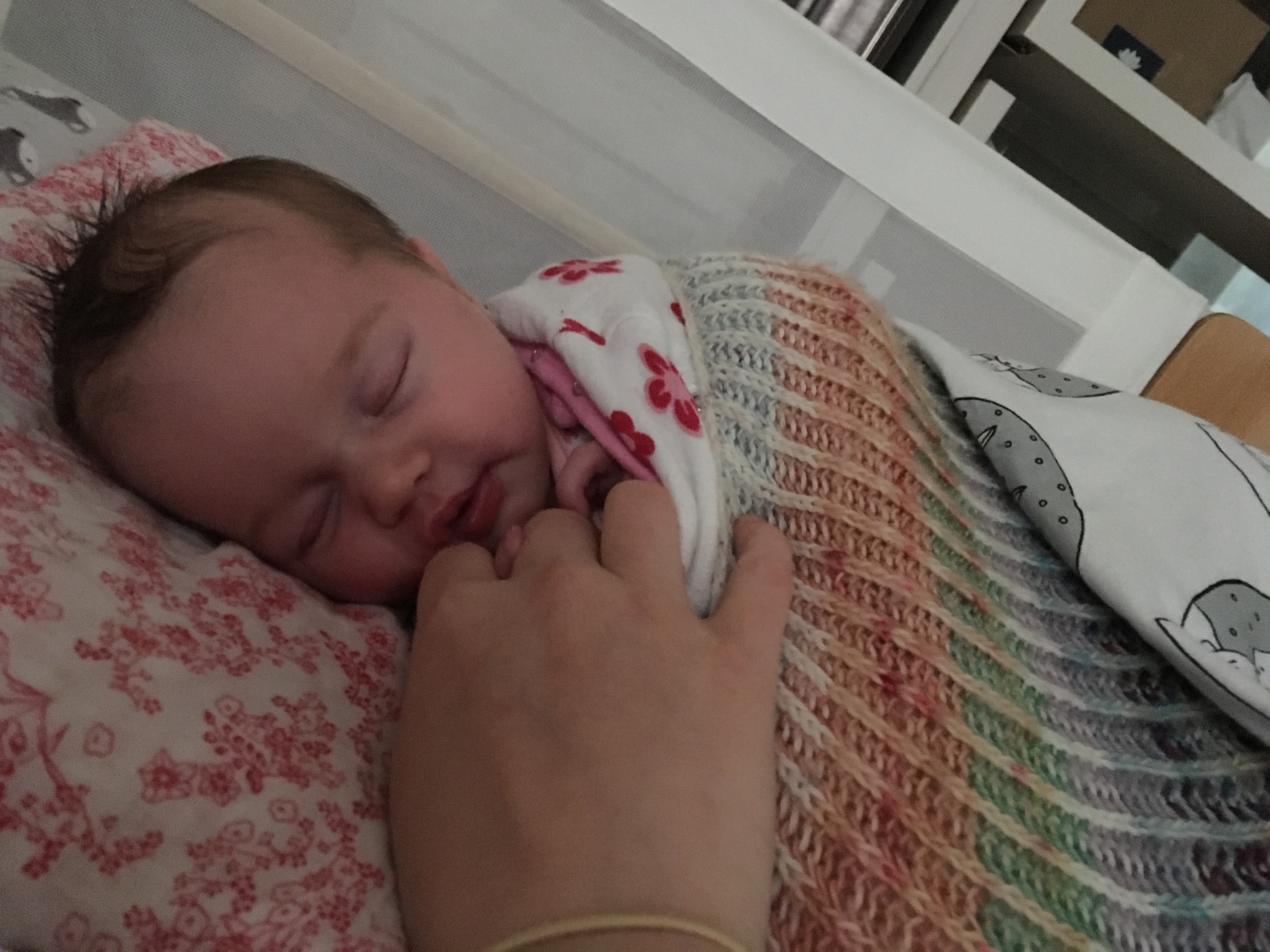 Willodéan can smile at people - but mostly likes to hold your hand ...